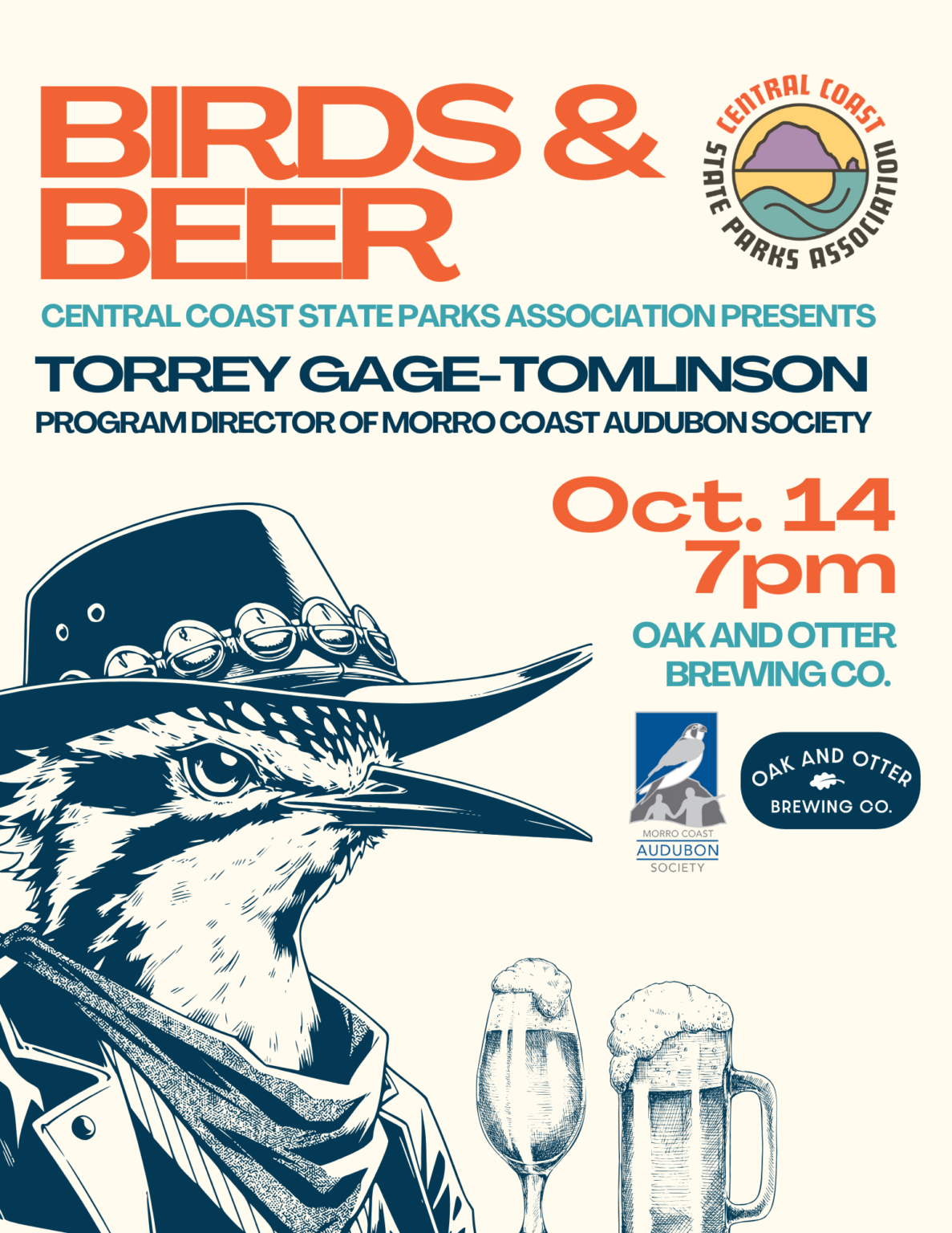 Birds & Beer// EVENT CANCELLED - Central Coast State Parks Association ...
